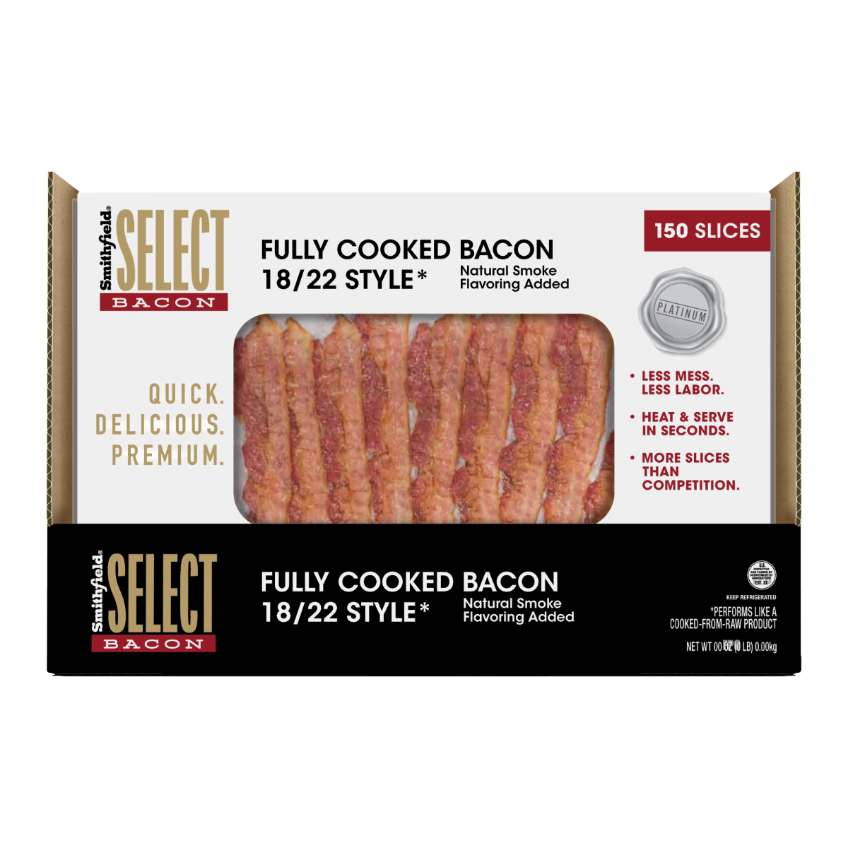 COVERED WAGON TYSON COVERED WAGON BRAND SLICED BACON - US Foods CHEF'STORE