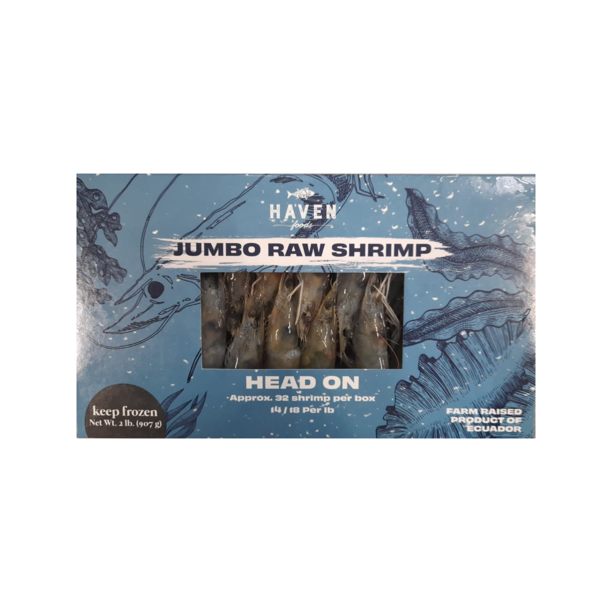 OCEAN GIFT 31-40CT EZ PEEL RAW WHITE SHRIMP - US Foods CHEF'STORE