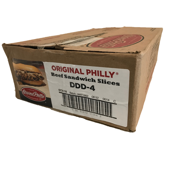 PHILADELPHIA CHEESESTEAK 4 OZ BEEF PHILLY MEAT PUCKS - US Foods CHEF'STORE
