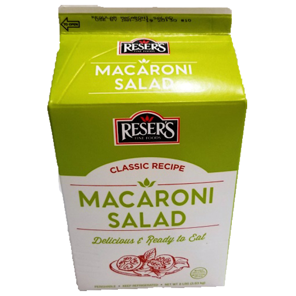 RESERS HAWAIIAN STYLE MACARONI SALAD - US Foods CHEF'STORE