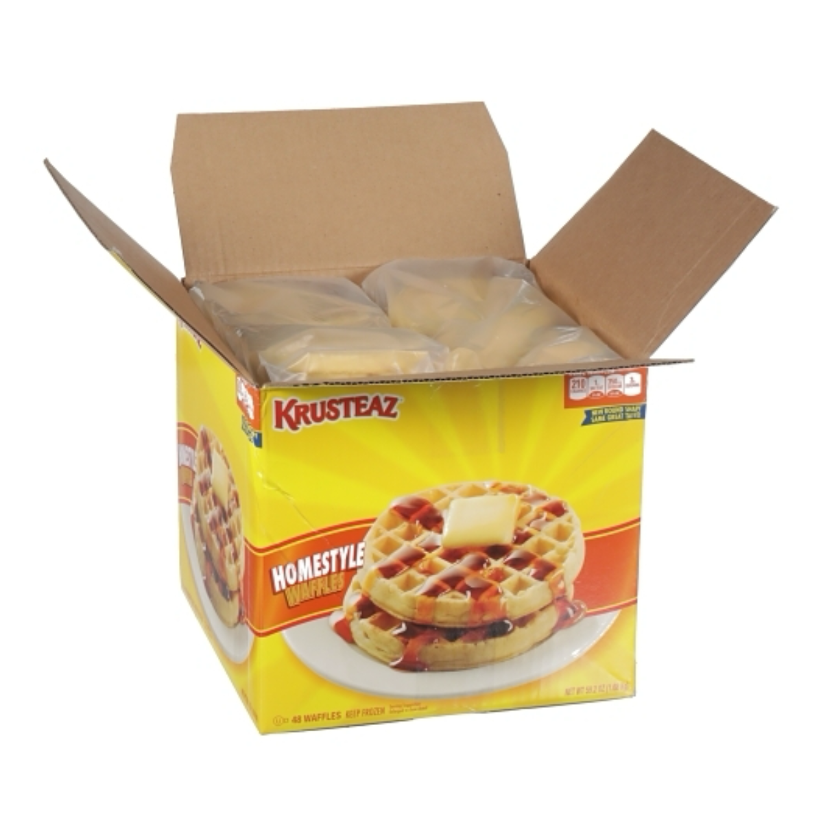 KRUSTEAZ BUTTERMILK 4 BAGGED PANCAKES 123 OZ COOKED FROZEN - US Foods ...
